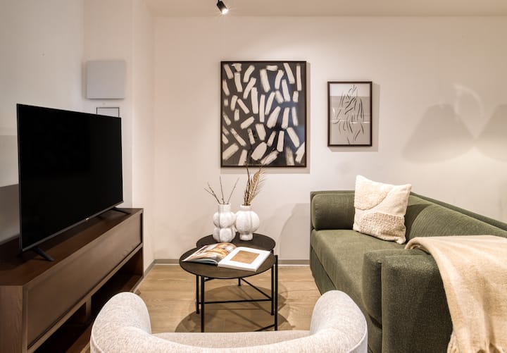 Chic & Equipped Apt | Rooftop+gym+b/center+lounge - Messico