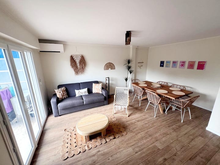 3 Pieces à Juan Avec Parking Gratuit - Antibes