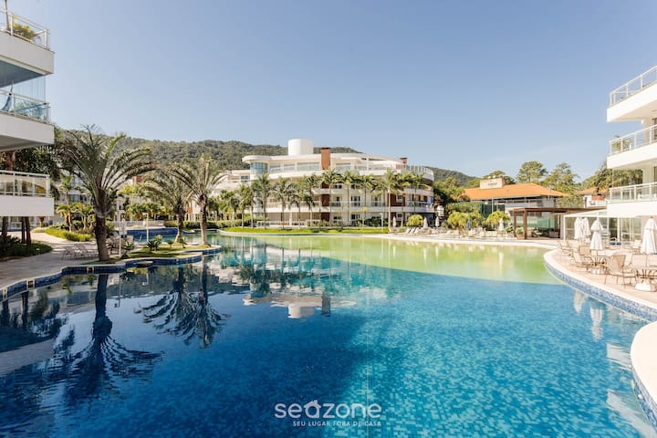 Beautiful Apart In Resort 200m From Beach Mhe0111 - Florianópolis