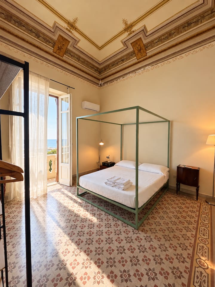 Casa Porticello | Affreschi E Vista Sul Mare - Santa Flavia