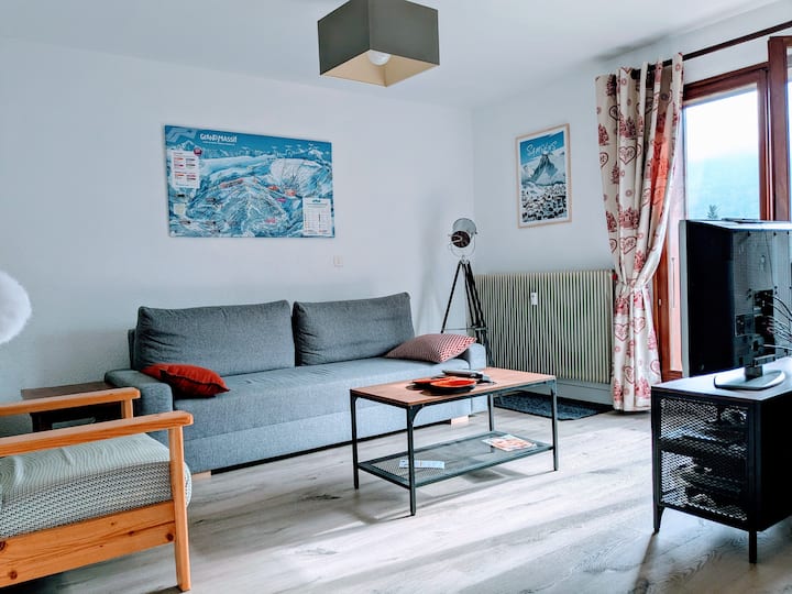 Appartement 70m2 + Grand Balcon Vue Montagne - Verchaix