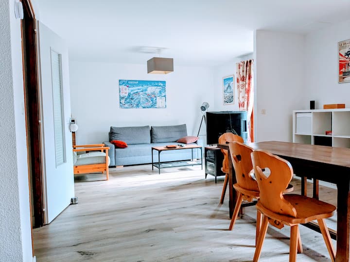 70m2, Base De Loisirs Morillon 300m, Samoens 2km - Cluses