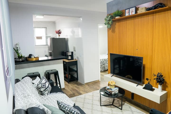 Garagem, Ar Condicionado E Wi-fi. Segurança 24hs. - Piracicaba