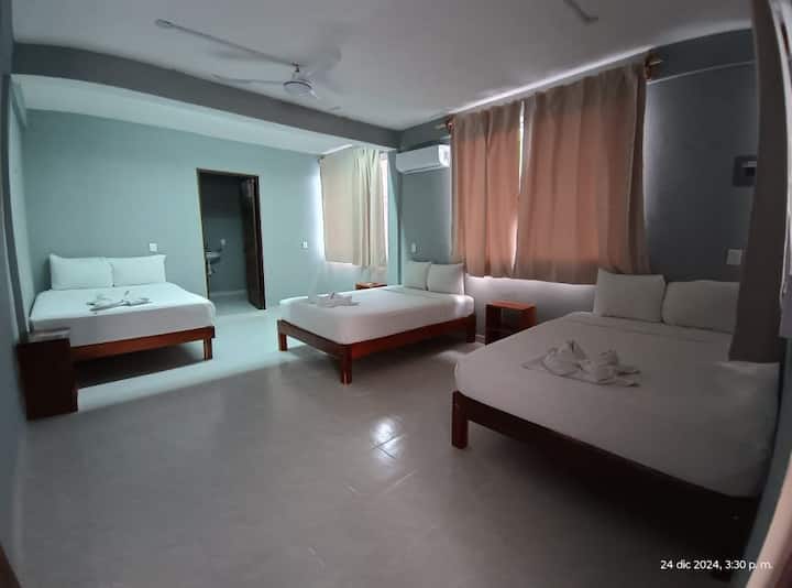 B12 Habitación Para 6 Personas - Bacalar