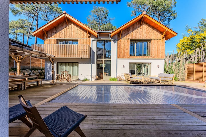 Villa De Luxe Neuve - Dépendance - Maubuisson