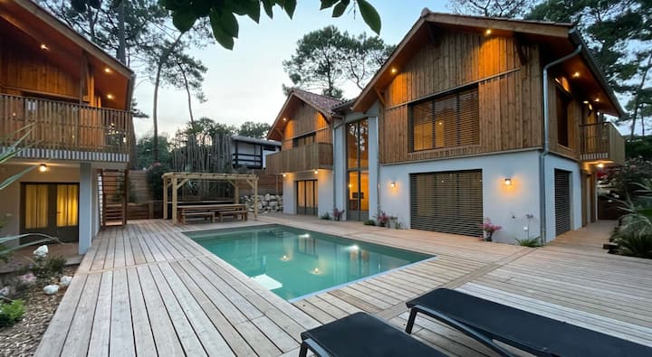 Villa De Luxe Neuve - Dépendance - Lacanau