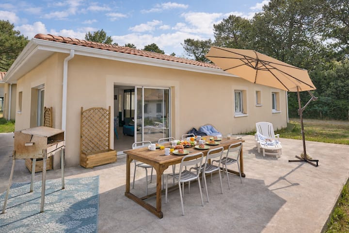 Villa Cocooning * Jardin & Plages à 5 Min - Le Verdon-sur-Mer