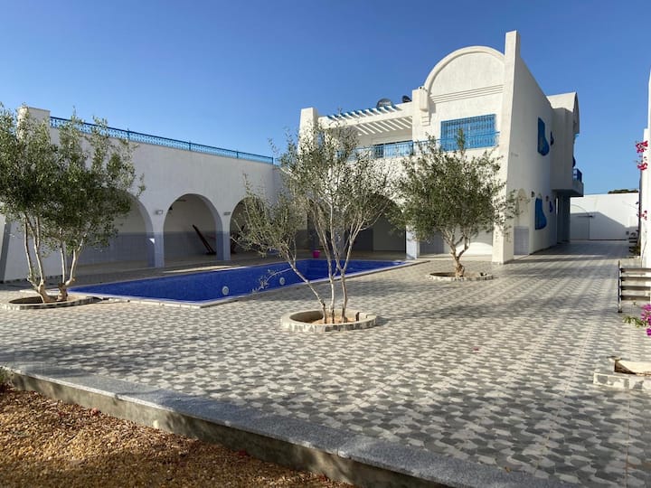 Villa Familiale Sans Vis-à-vis. - Djerba