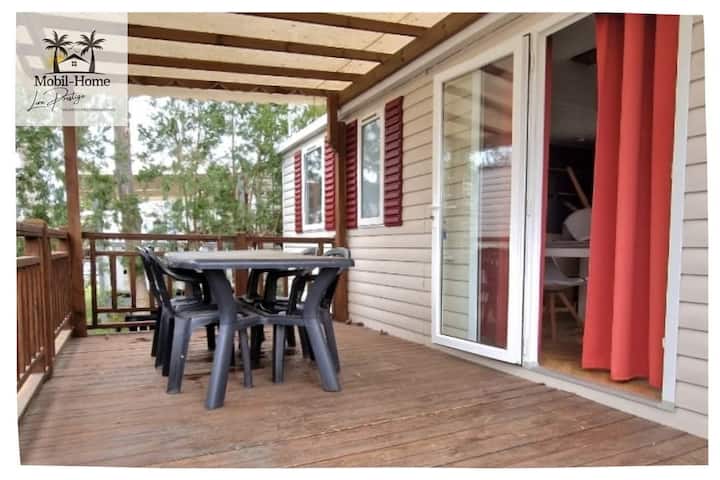 Mh_le Bel'eucalyptus _ Camping Les Sables Du Midi - Valras-Plage