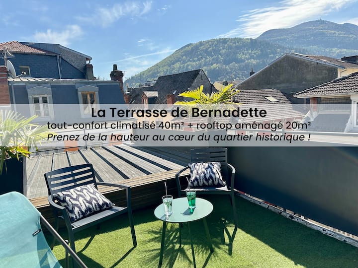 Proche Centre & Sanctuaire • Clim • Rooftop • Wifi - Lourdes
