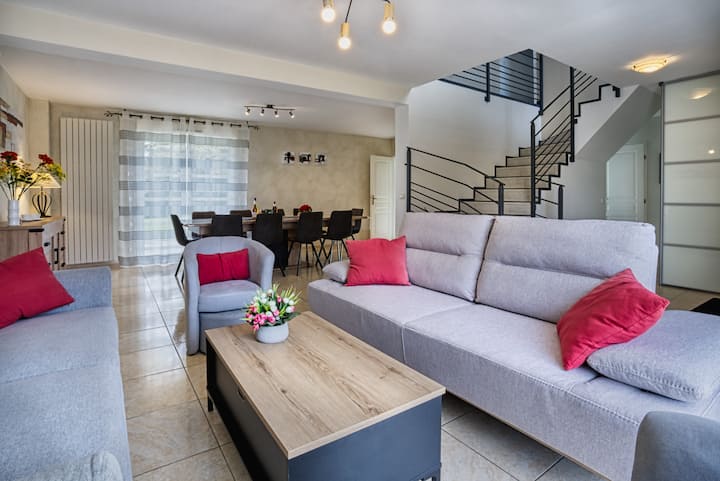Maison Spacieuse 6pers/3ch - Thoiry Versailles - Villiers-le-Mahieu