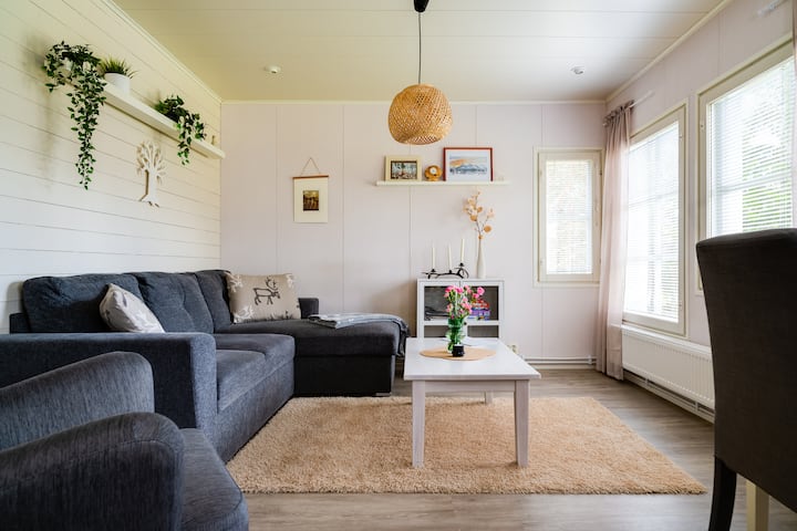 Ahonlaita Paritalo Kaksio 60m² | Sauna | Wifi - Kuusamo