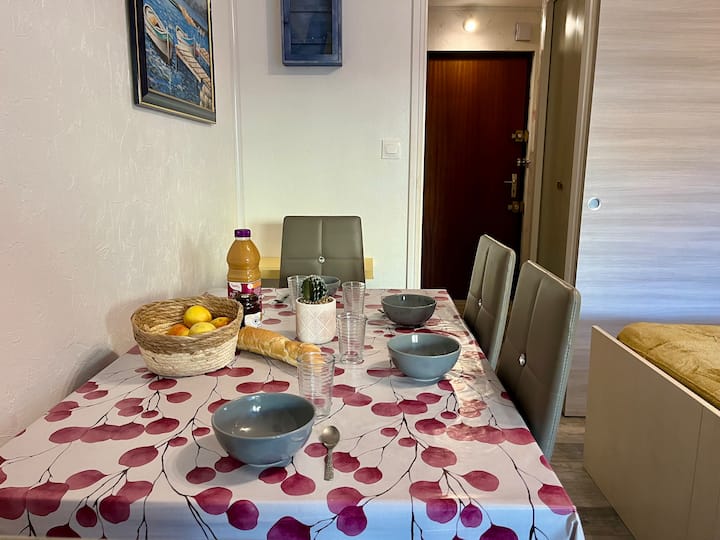 Studio Jules Vernes Clim Wifi Terrasse - Le Grau d'Agde
