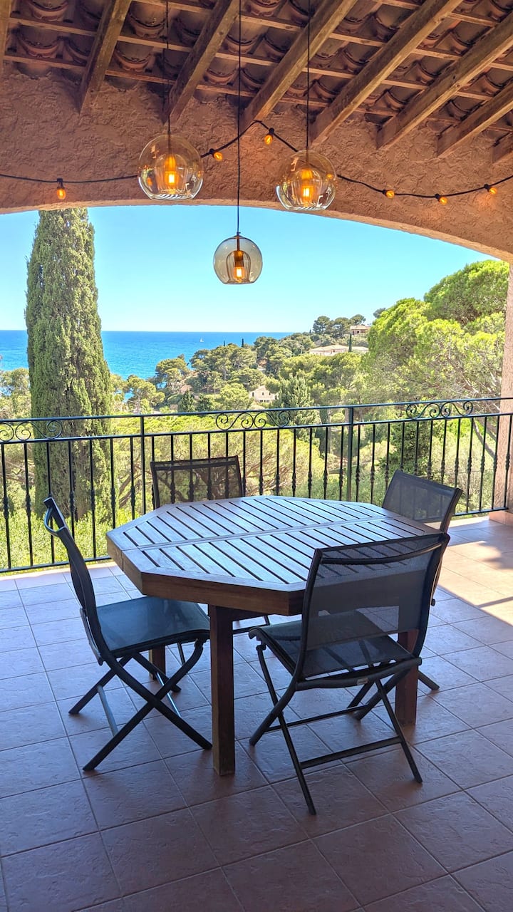 Maison Familiale - Giens, Vue Mer (+T2 En Option) - Carqueiranne