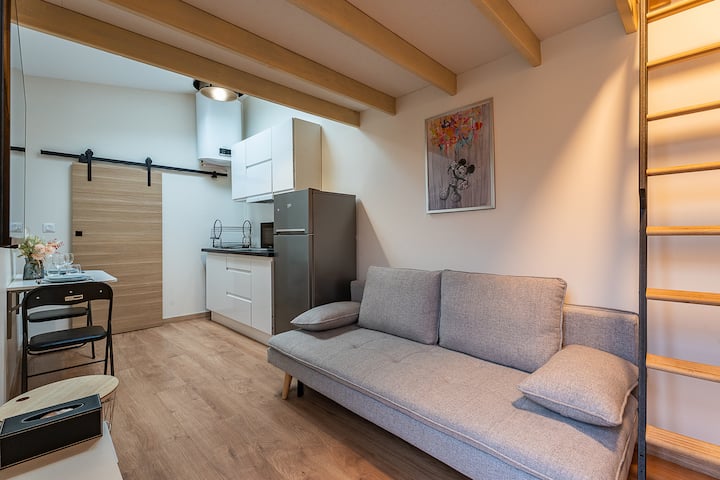 Studio Lumineux Mezzanine à 10 Minutes De Disney - Disneyland Paris