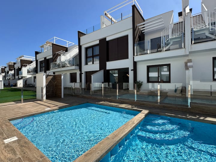 Belich 32 - Rez, 2 Terrasses, Vue Piscine - San Pedro del Pinatar