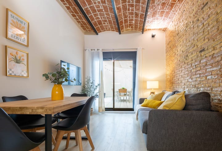 Appartement Entier Avec Patio Privé - L'Hospitalet de Llobregat