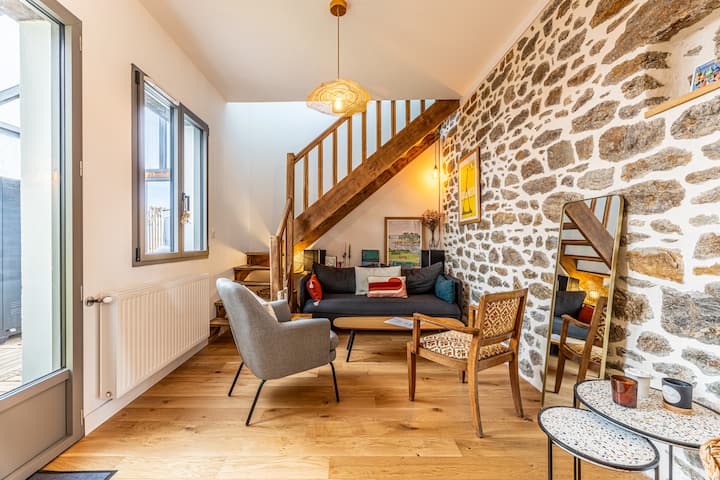 Jolie Maison Avec Espace Extérieur Cosy - Saint-Lunaire