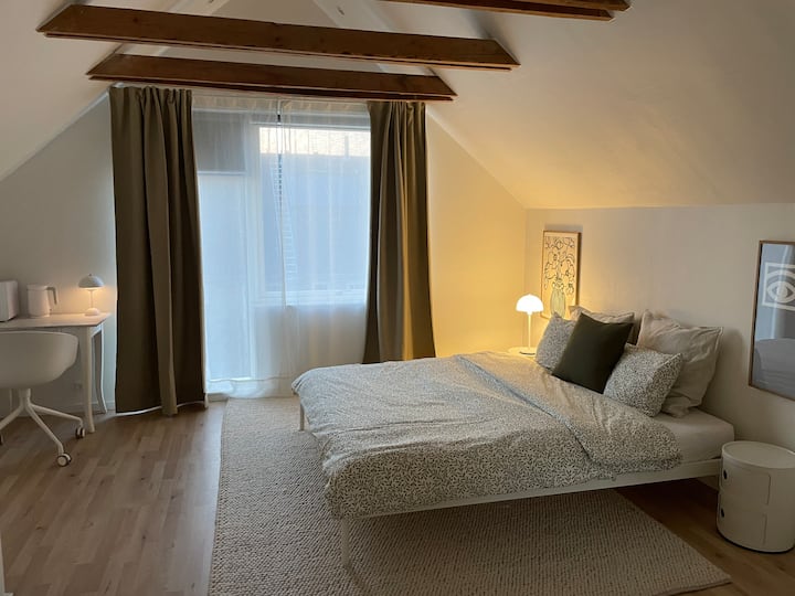 Modern Room With Bathroom - Ebeltoft