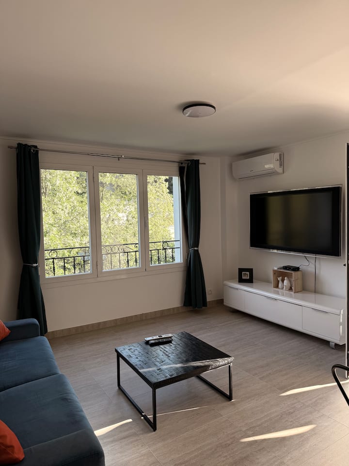 Studio Au Calme Limitrophe Menton - La Turbie