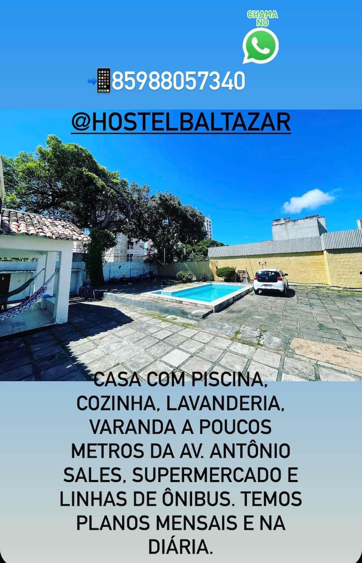 Quarto Compartilhado Feminino - 福塔雷薩