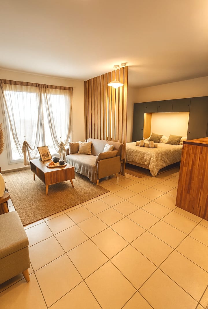 Studio Cosy & Lumineux Avec Terrasse - Gare/centre - Le Mans