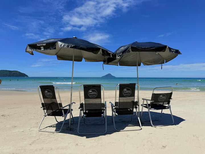 Flat Juquehy • Piscina + Serviço De Praia - São Sebastião