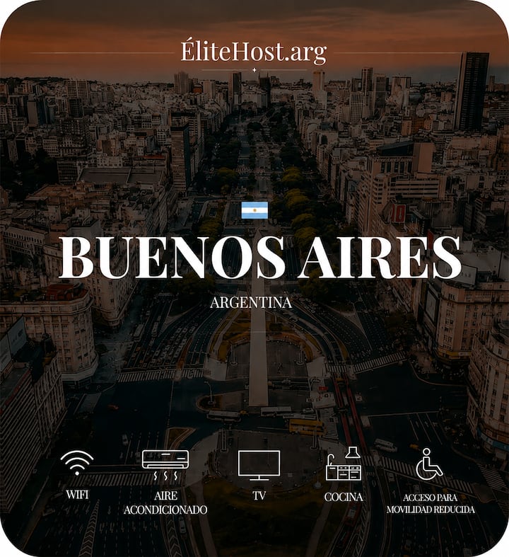 Magnifique + Palermo + Tv + Accès En Fauteuil Roulant + Eau Chaude - Buenos Aires