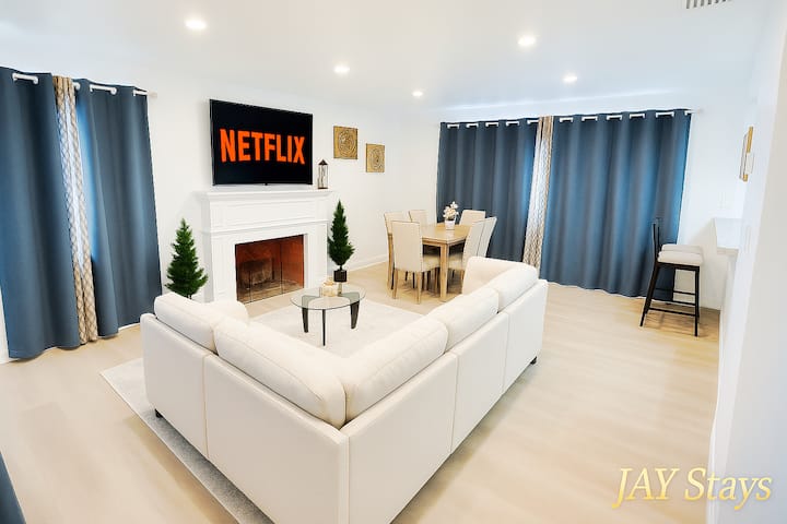 全新装修，惠提尔温馨的家 4间卧室 2个浴室 距离迪士尼14英里 - Pico Rivera, CA