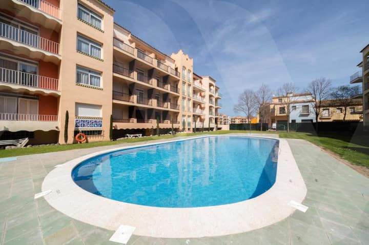 Apartamento Terraza & Piscina Cerca Del Mar - Empuriabrava