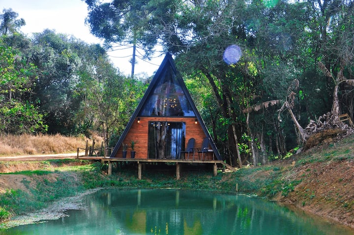 Chalé Riacho - Cabana/chalé Em Contenda-pr - Lapa