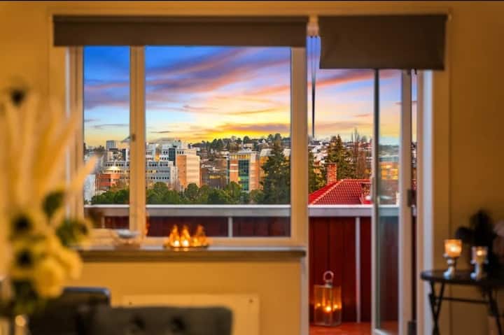 Helsfyr City Central 3 Room Apartment, Top Floor - Oslo