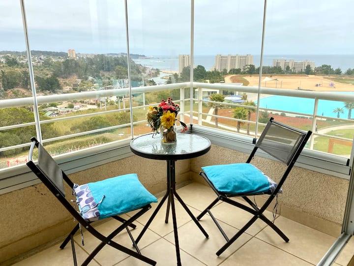 Impresionante Vista Para 6, 2 Estacionamientos - Algarrobo