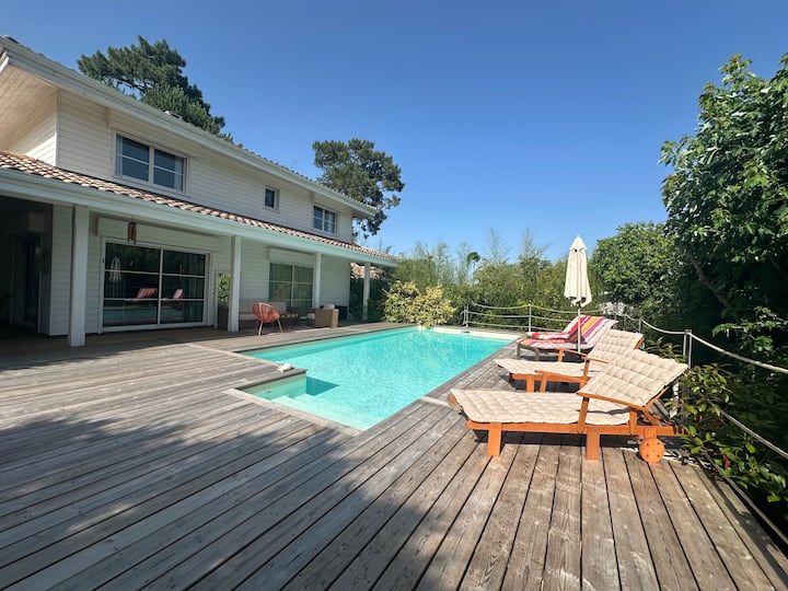 Villa Des Pins, Plage, Commerces - Arcachón