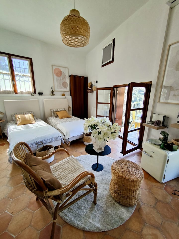 Chambre Avec Vue Panoramique - Tourrettes-sur-Loup