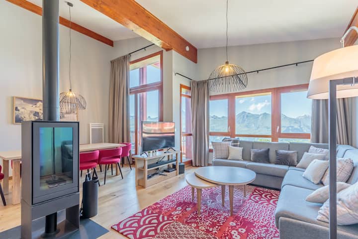 Appartement Ski In/out Arc 1800 Spa Piscine Golf - Bourg-Saint-Maurice