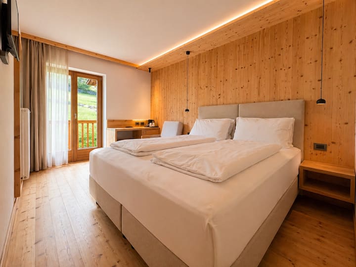 Double Room With Balcony - Garnì Lilly - Molveno