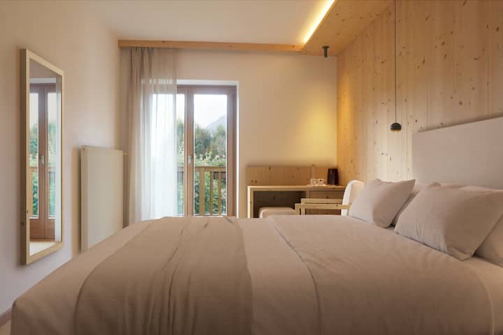 Double Room With Balcony - Garnì Lilly - Molveno