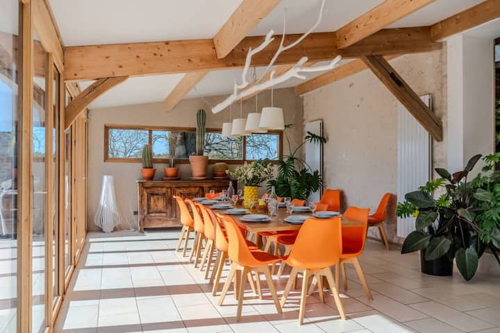 Grande Maison Avec Jardin-13 Pers- 1h Paris - France