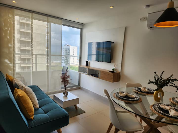 Comfortable And Luxury Apartment With Ocean View - Cartagena