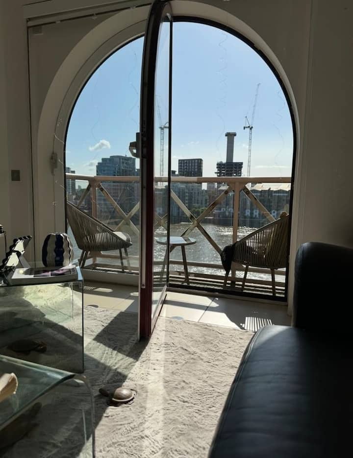 Thames Riverside Flat W/jacuzzi & Architect Design - Fulham