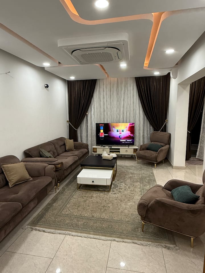 New Flat With 24/7 Security, - Bagdad