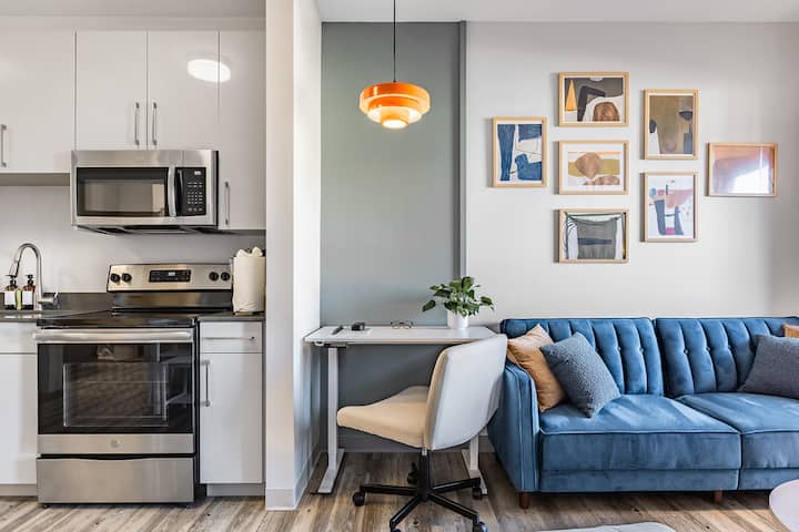 The Barnard: Eclectic • Wfh Desk • Gym • W/d - Boston, MA