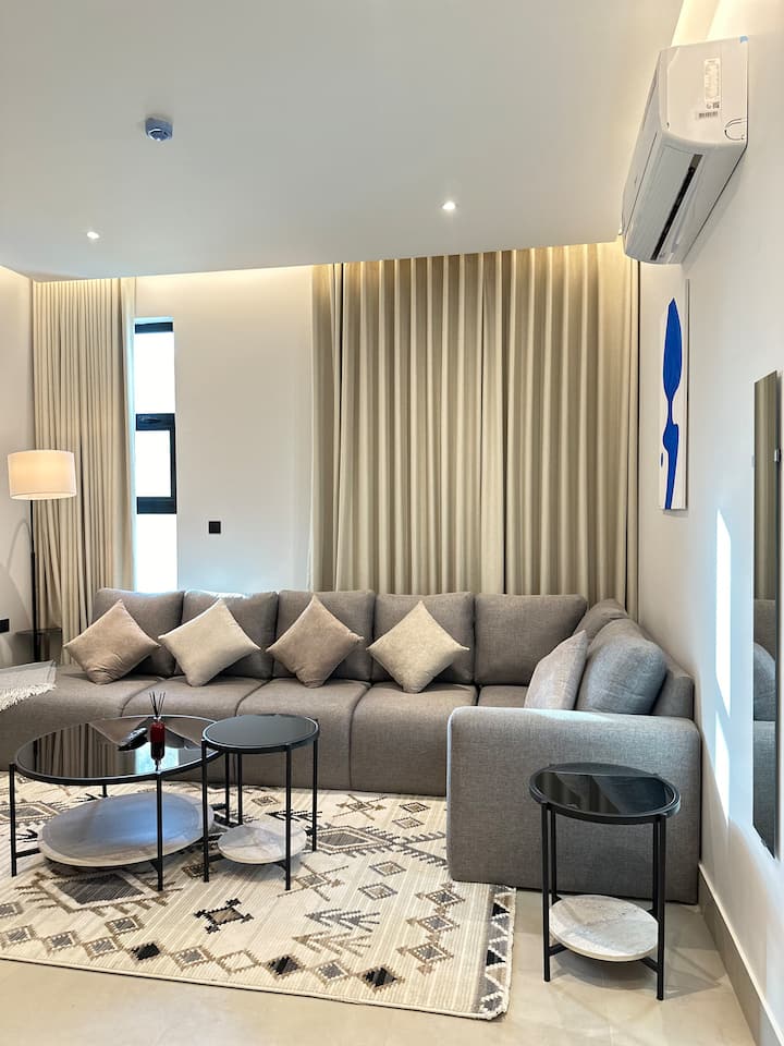 النرجس A- شقة فاخرة بتصميم فندقي حديث#N 105 - Riyadh King Khalid Airport (RUH)