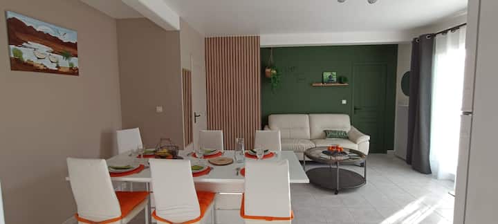 Bel Appartement +Jardin & Terrasse Près De La Mer - Valras-Plage