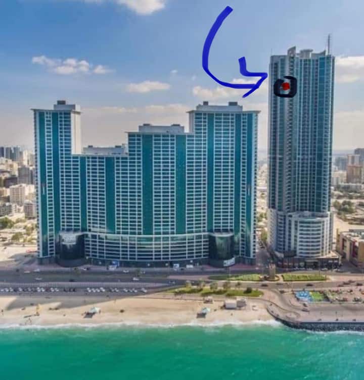 Cross The Road To Get To The Beach! - Ajman