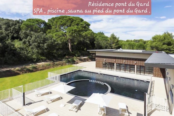 Studio Résidence Du Pont Du Gard - Castillon-du-Gard