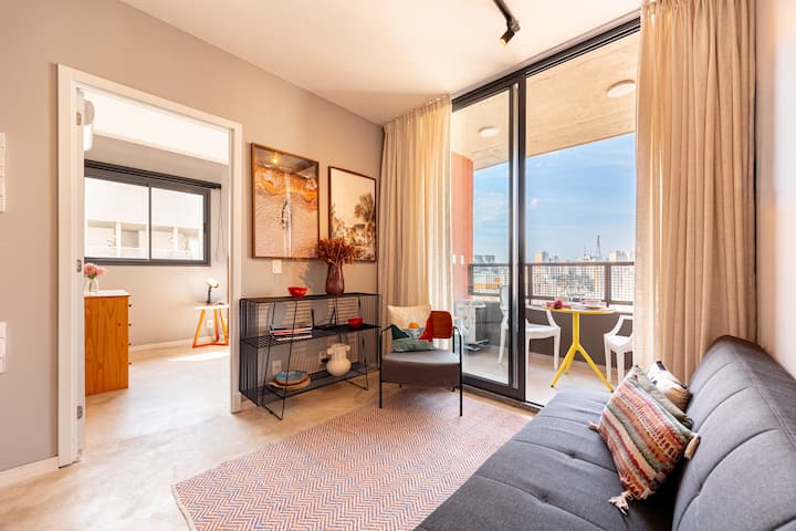 Apartamento Com Linda Vista Perto Da Av. Paulista - São Paulo