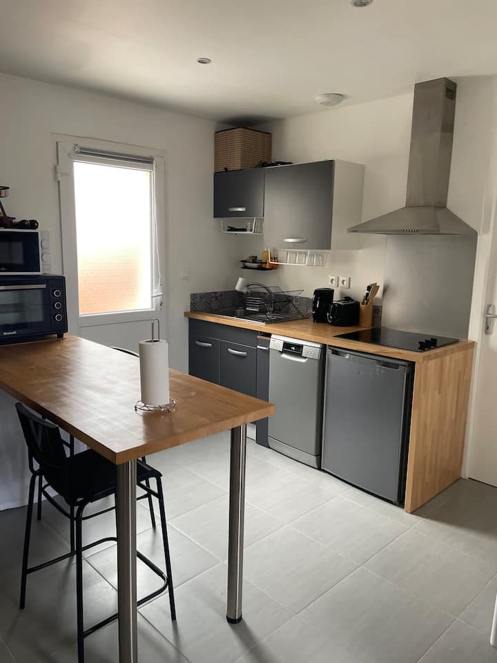 Maison Plain-pied Avec Jardin - Mondeville