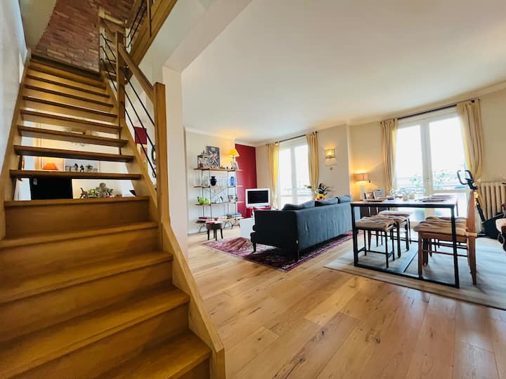 Casa Fulton : Charmant Duplex - Proche Gare - Angers